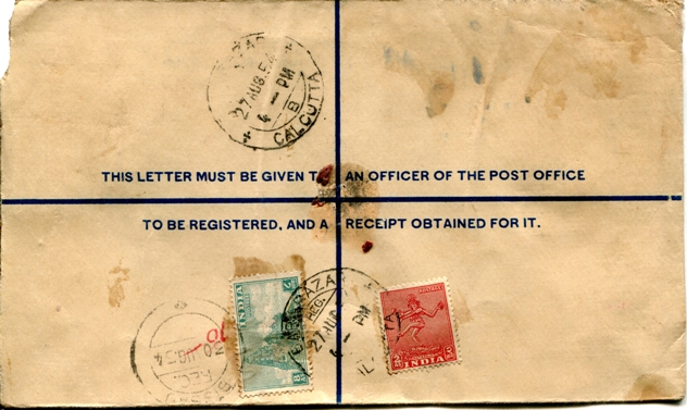 Philately - Gallery - Indian Registration Labels